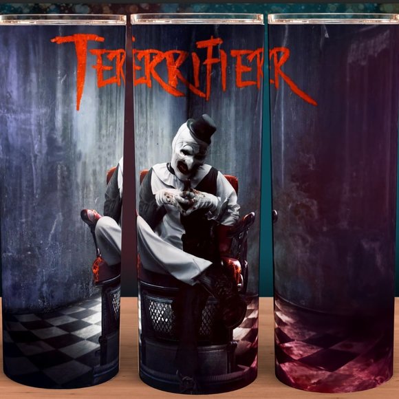 Handmade | Dining | Terrifier Cup Mug Tumbler 2oz | Poshmark